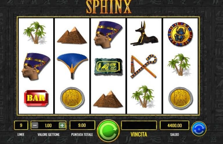 Sphinx Slot Machine Online – Prova Gratis