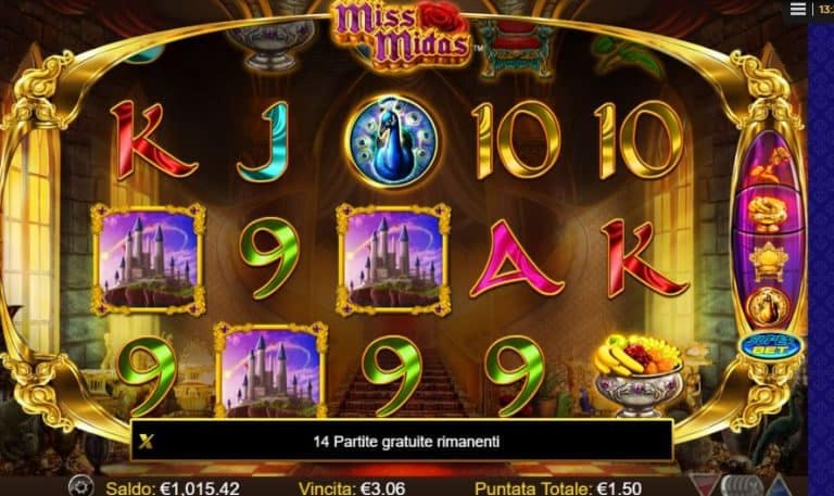 Miss Midas Slot Machine Online - Gioca Gratis