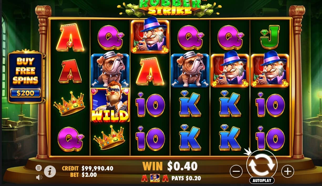 Robber Strike Recensione | Prova Gratis | slotjava.it